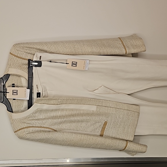 Ivanka Trump | Other | Ivanka Trump Tweed Style Texture Jacket And Pant ...